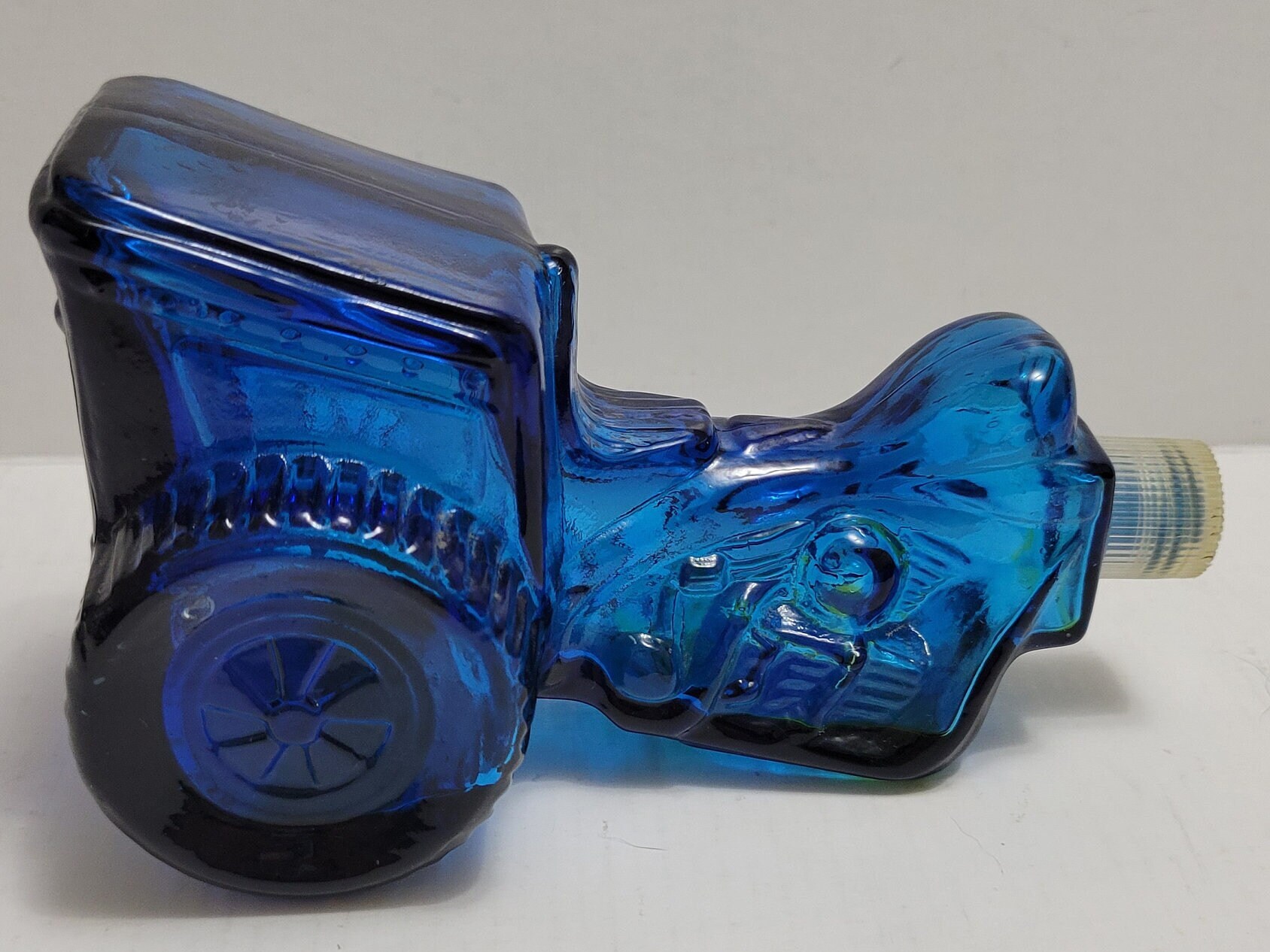 Vintage 1960s Avon Blue Road Runner Trike Motorcycle Aftershave ...