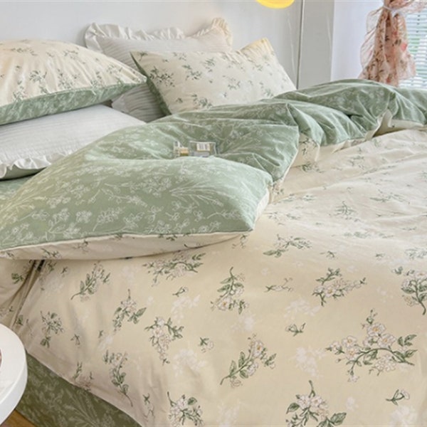 Cottagecore Bedding - Etsy