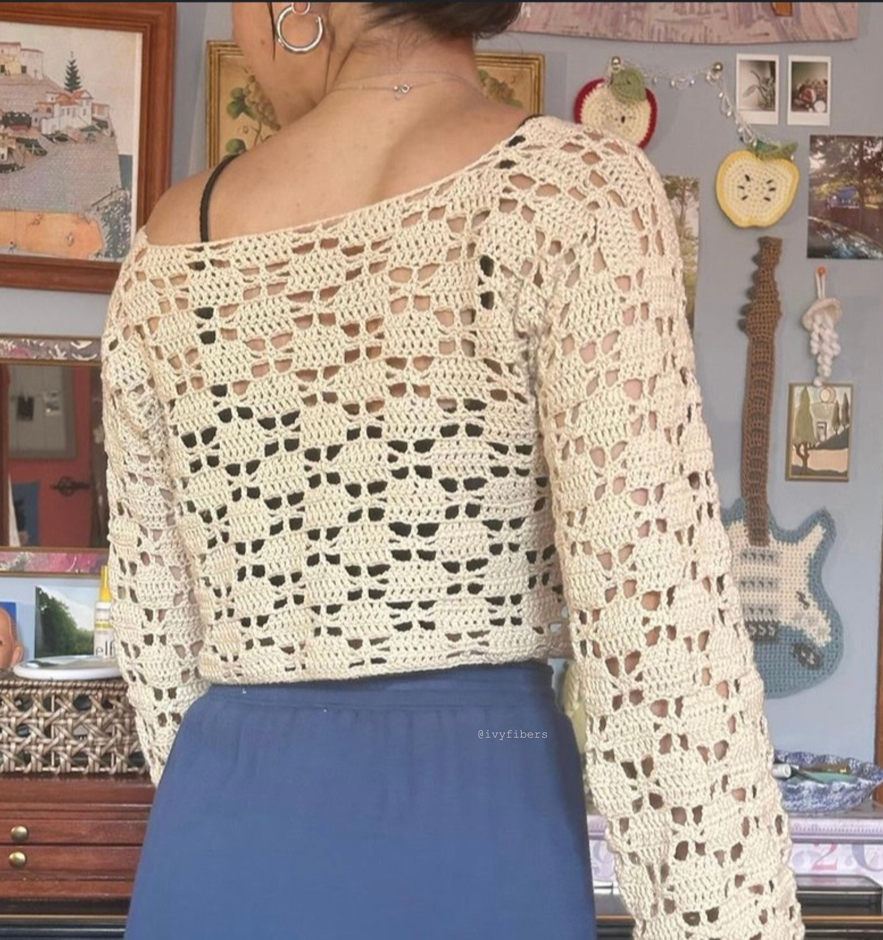 Starlight Sweater Crochet Pattern - Etsy
