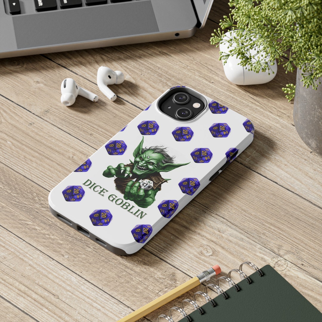Dnd Dice Goblin Pattern iPhone Case, Dungeons and Dragons iPhone Case ...