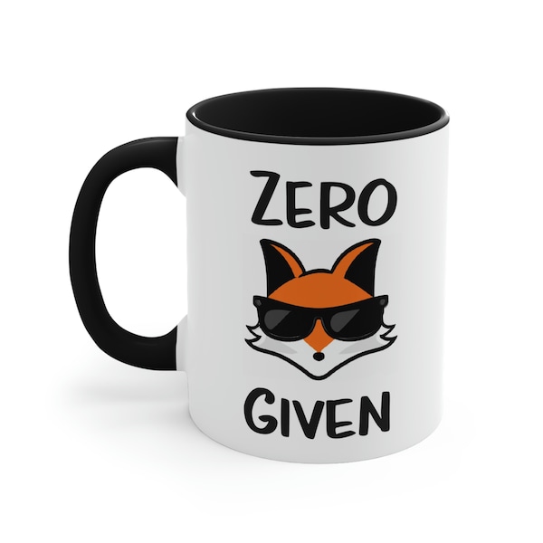 Zero Fox Given Mug - Etsy