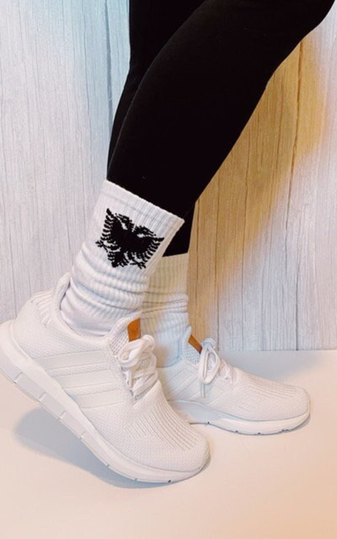 Albanian Socks With Double Headed Eagle Logo - Etsy