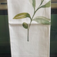 Mediterranean Olives Olive Pattern 18 X 30 Inch Kitchen Tea Towel ...