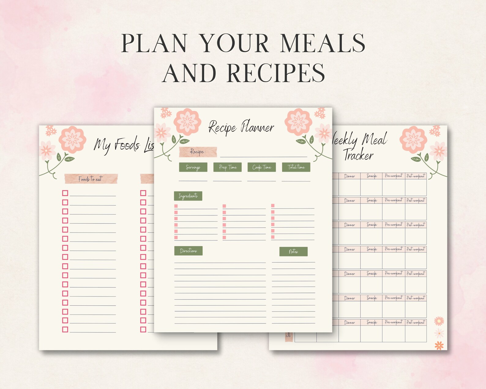 Weight Loss Tracker Printable Weight Journal weight - Etsy