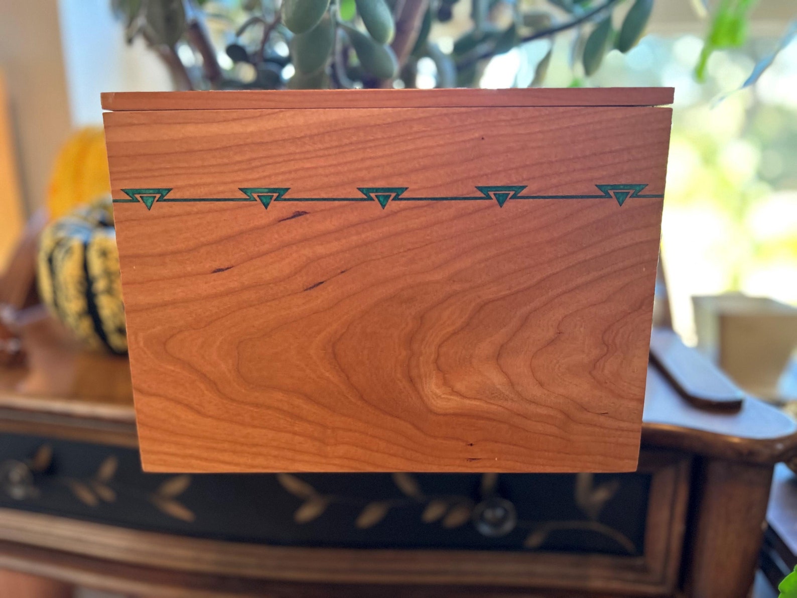 Trident Design Keepsake Box - Etsy