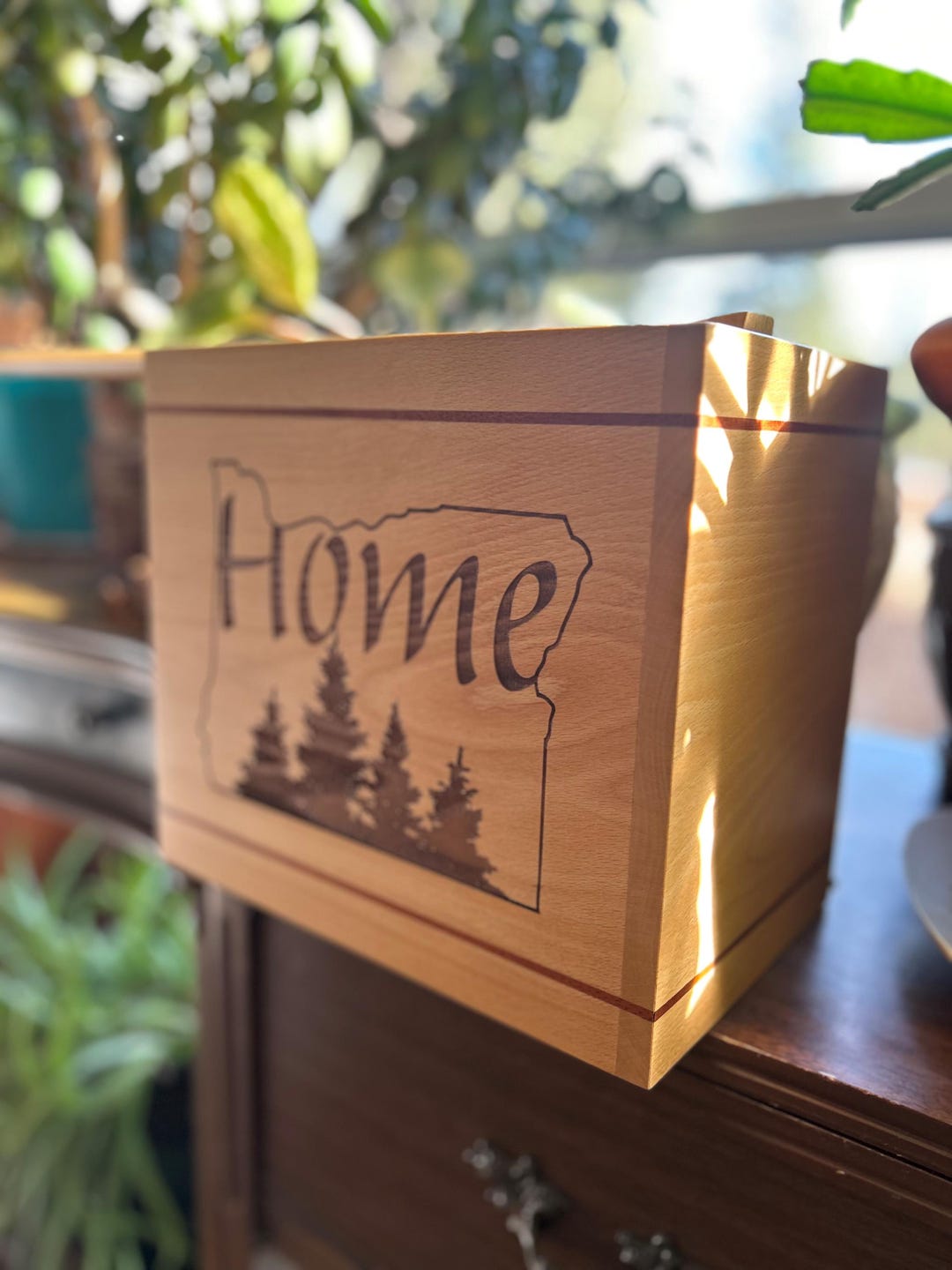 Oregon HOME Keepsake Box - Etsy