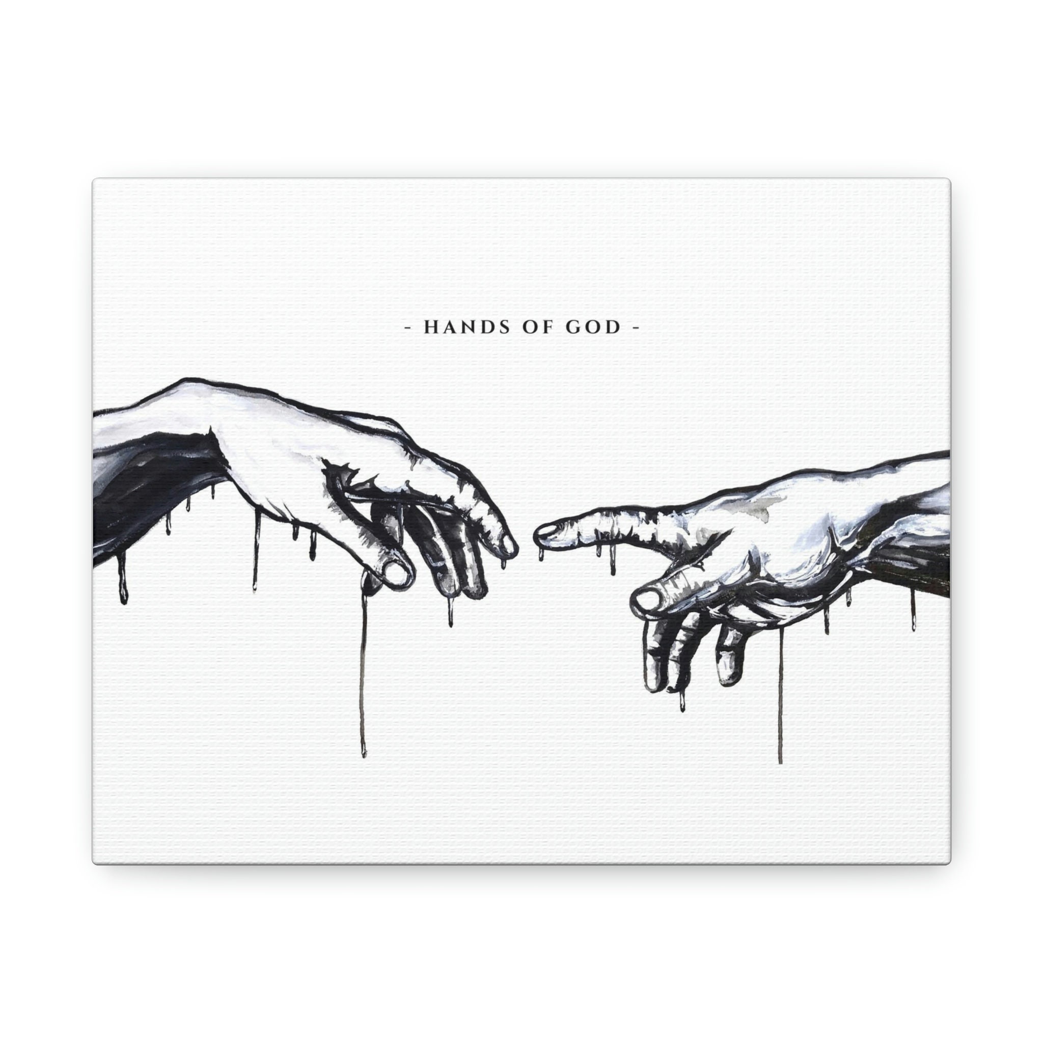 Hands of God Print, Creation of Adam, Wall Art Decor, Michelangelo ...