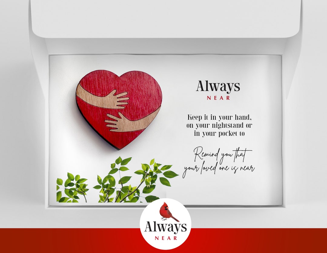 Hug Heart Token - Sympathy Gift, Remembrance, Family Loss, Sympathy ...