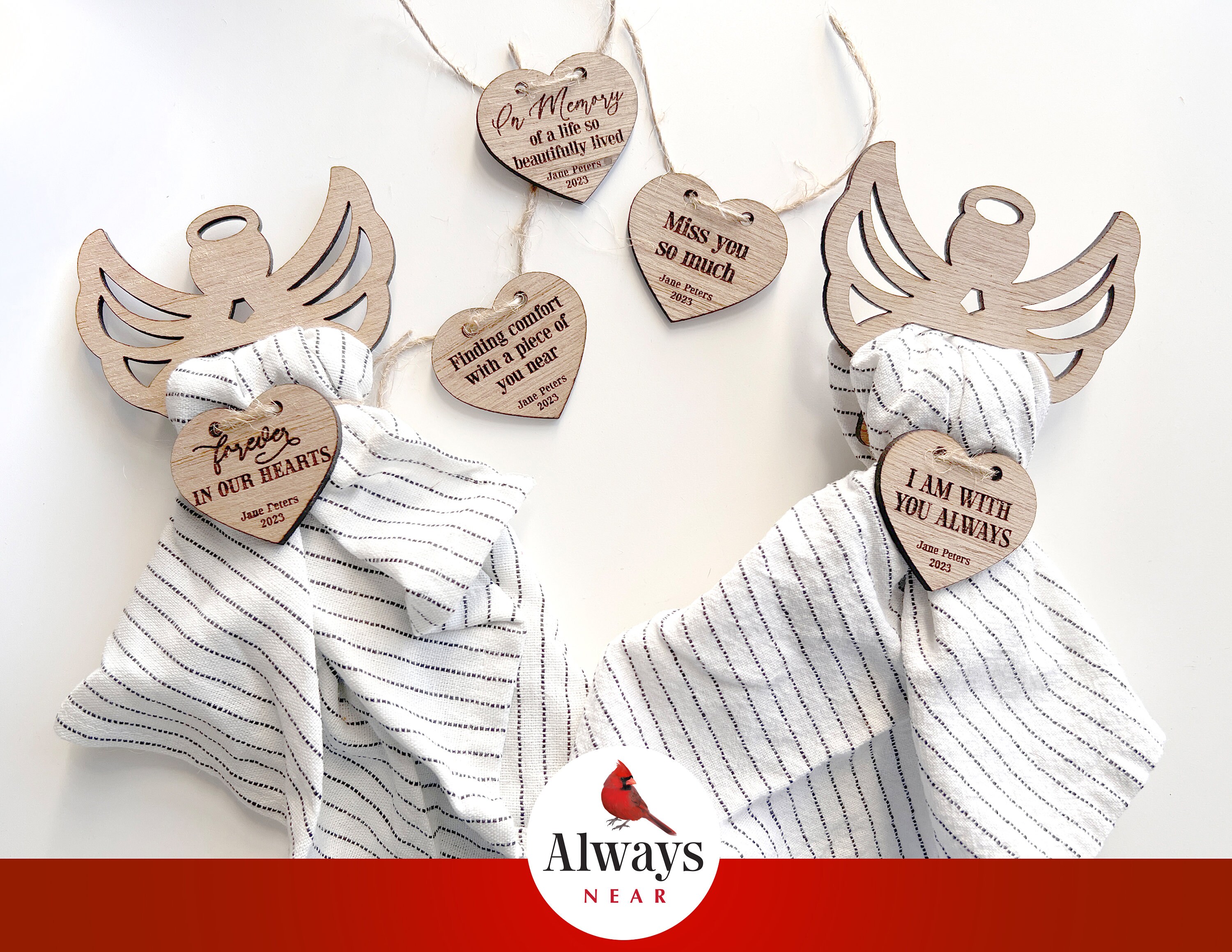 Memorial Angel Ornament: Clothing Keepsake, Sympathy Gift - Etsy