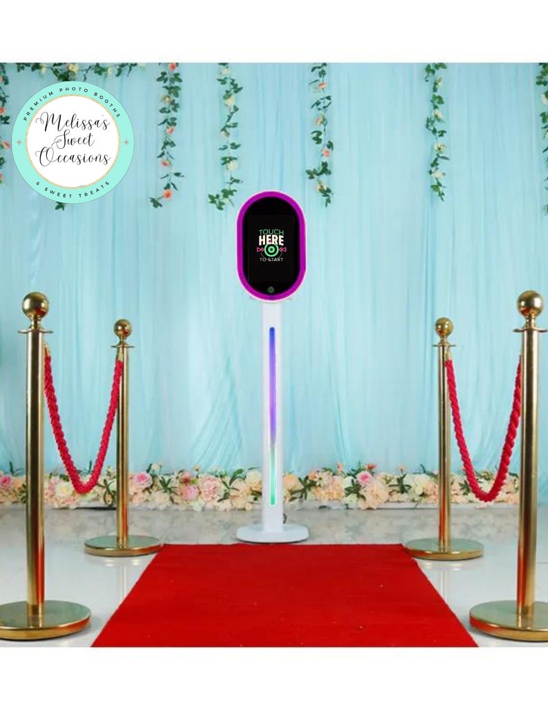 Photo Booth Magic Mirror With Touch Screen and Mini PC, Led Selfie Ring ...