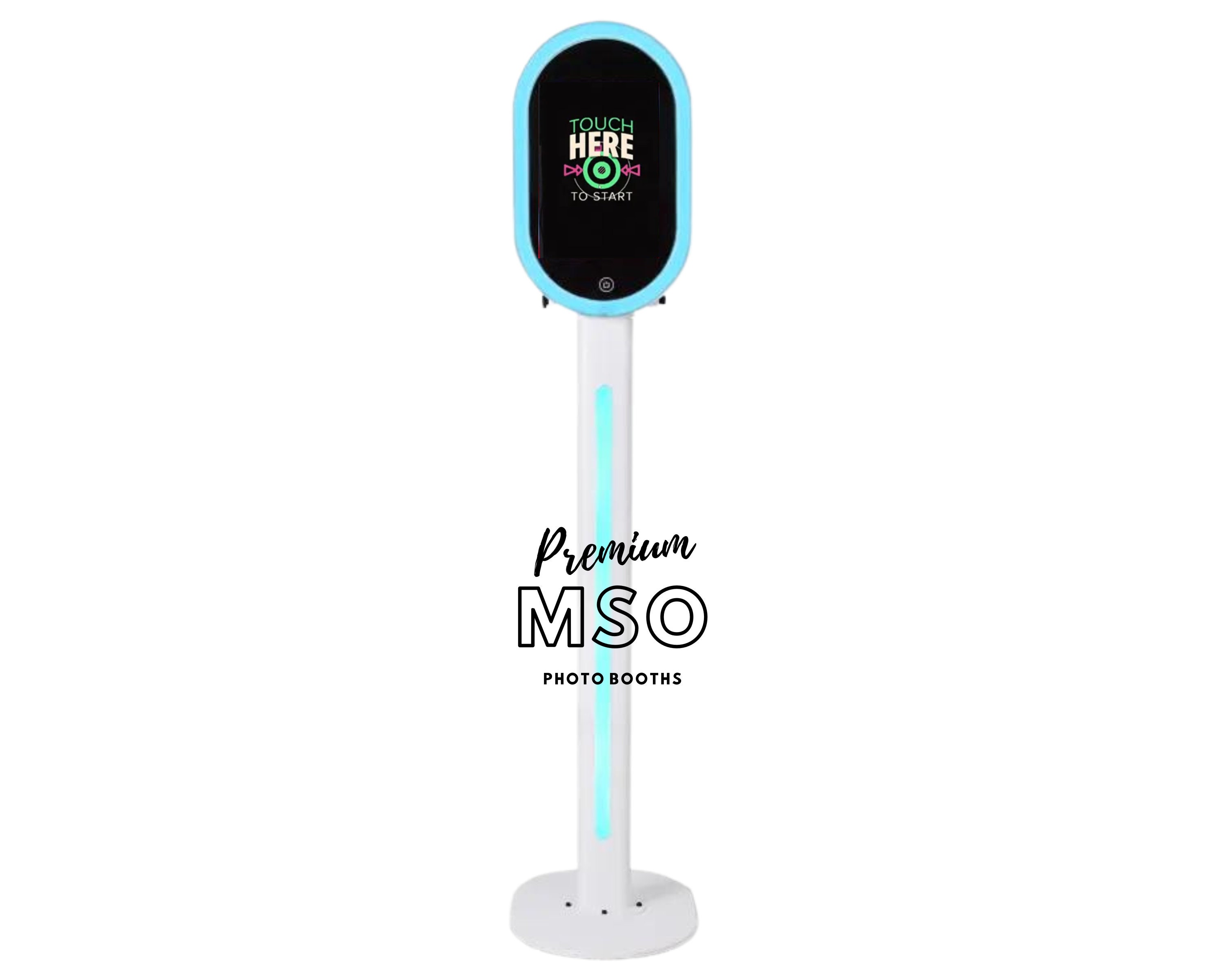 Photo Booth Magic Mirror With Touch Screen and Mini PC, Led Selfie Ring ...