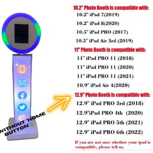 IPad Photo Booth ANY SIZE, Free Logo Customization, PLUS Free Shipping ...
