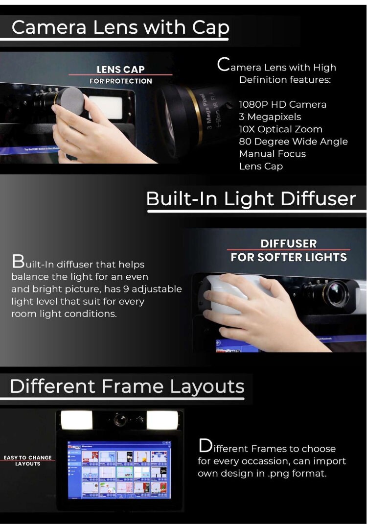 ALL-IN-ONE Photo Booth With a Lifetime Photo Booth Software - Etsy