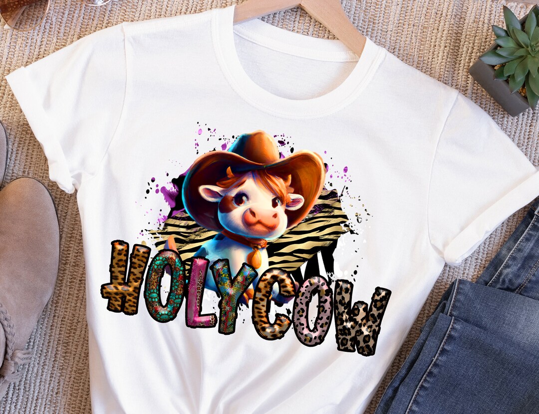 Holy Cow Png Cute Cow PNG Animal Love PNG Baby Cow Cowboy - Etsy Canada