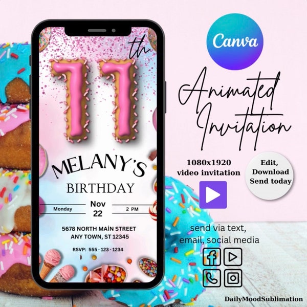 11th Birthday - Etsy