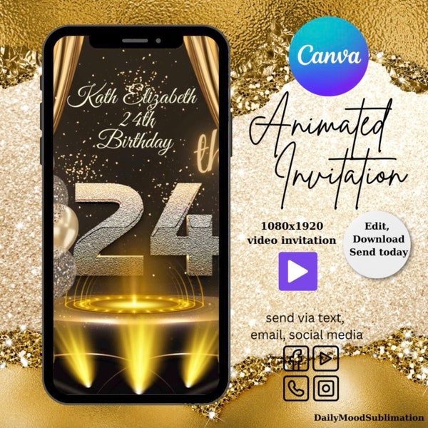 24th Birthday - Etsy