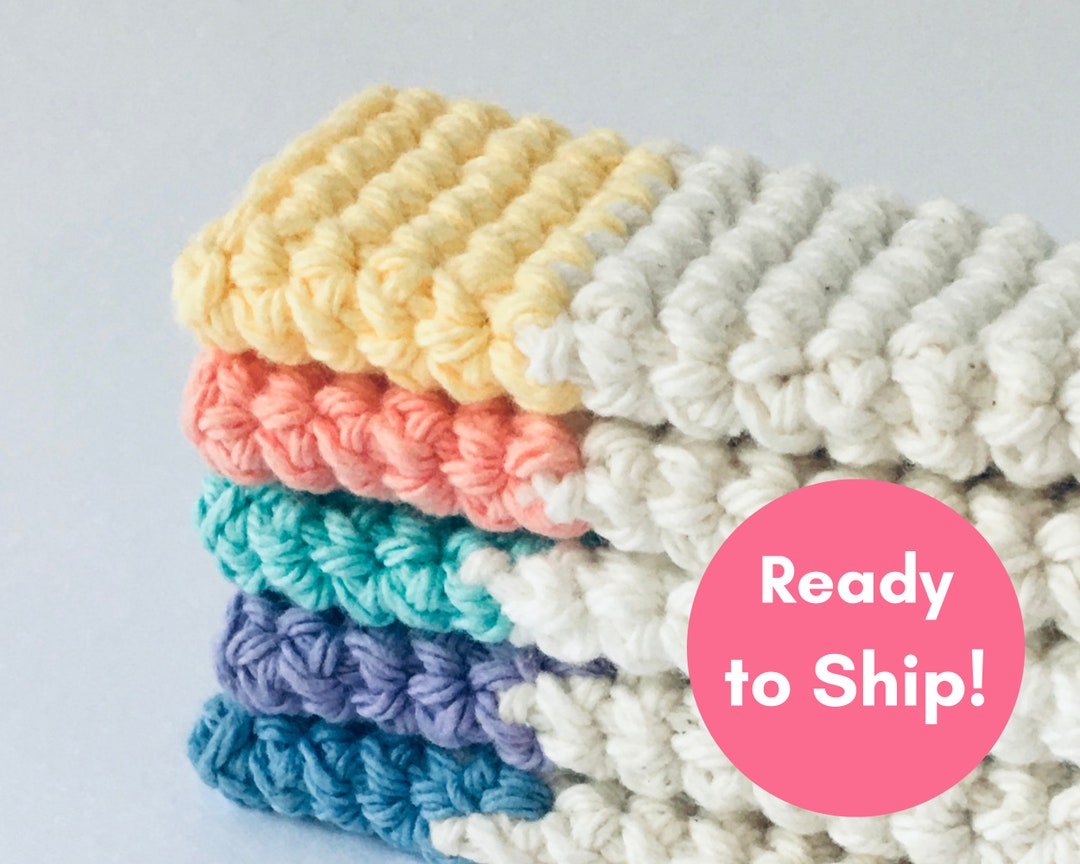 3 Crochet Cast Iron Skillet Handle Covers | Pick Your Color | Organic ...