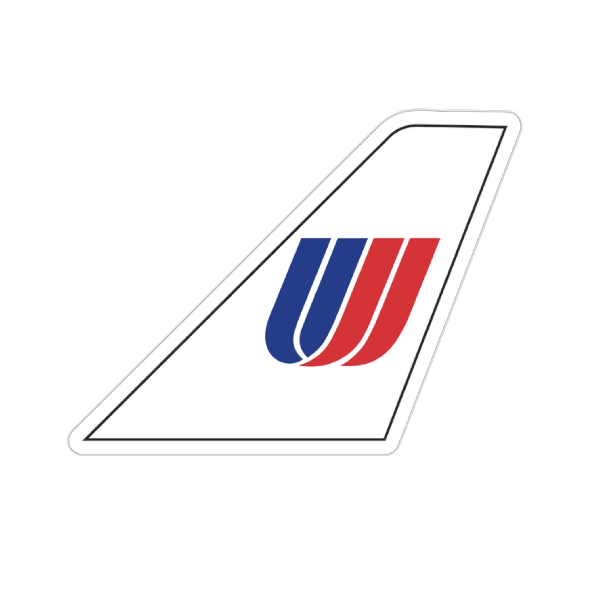 United Airlines - United Airlines Sticker - Vintage Aviation - Airplane ...