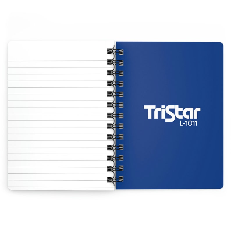 Retro Notebook / Lockheed L-1011 / Aircraft Notebook / Vintage Lined ...