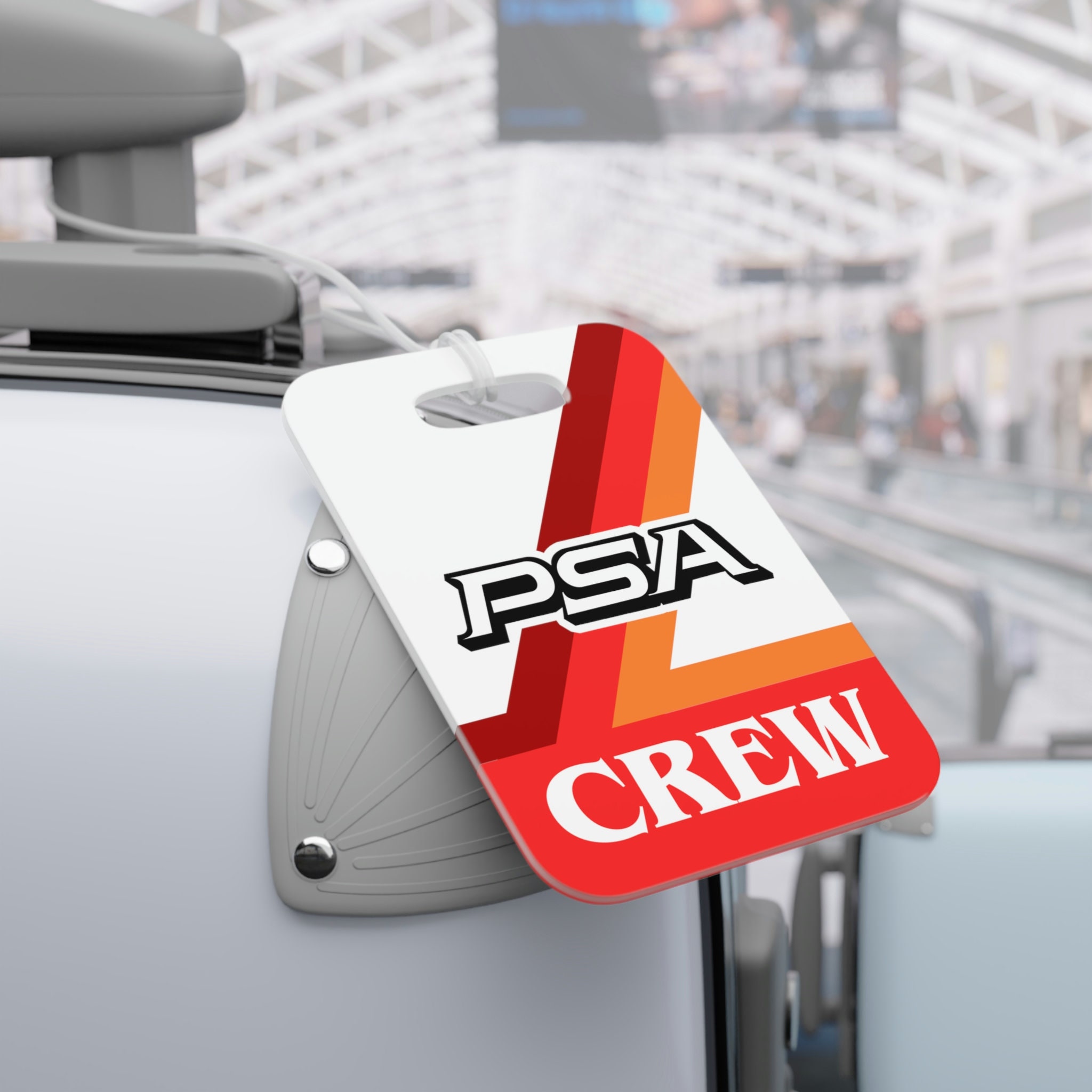 Pacific Southwest Airlines / Crew Luggage Tag / Bag Tag / Travel Tag ...