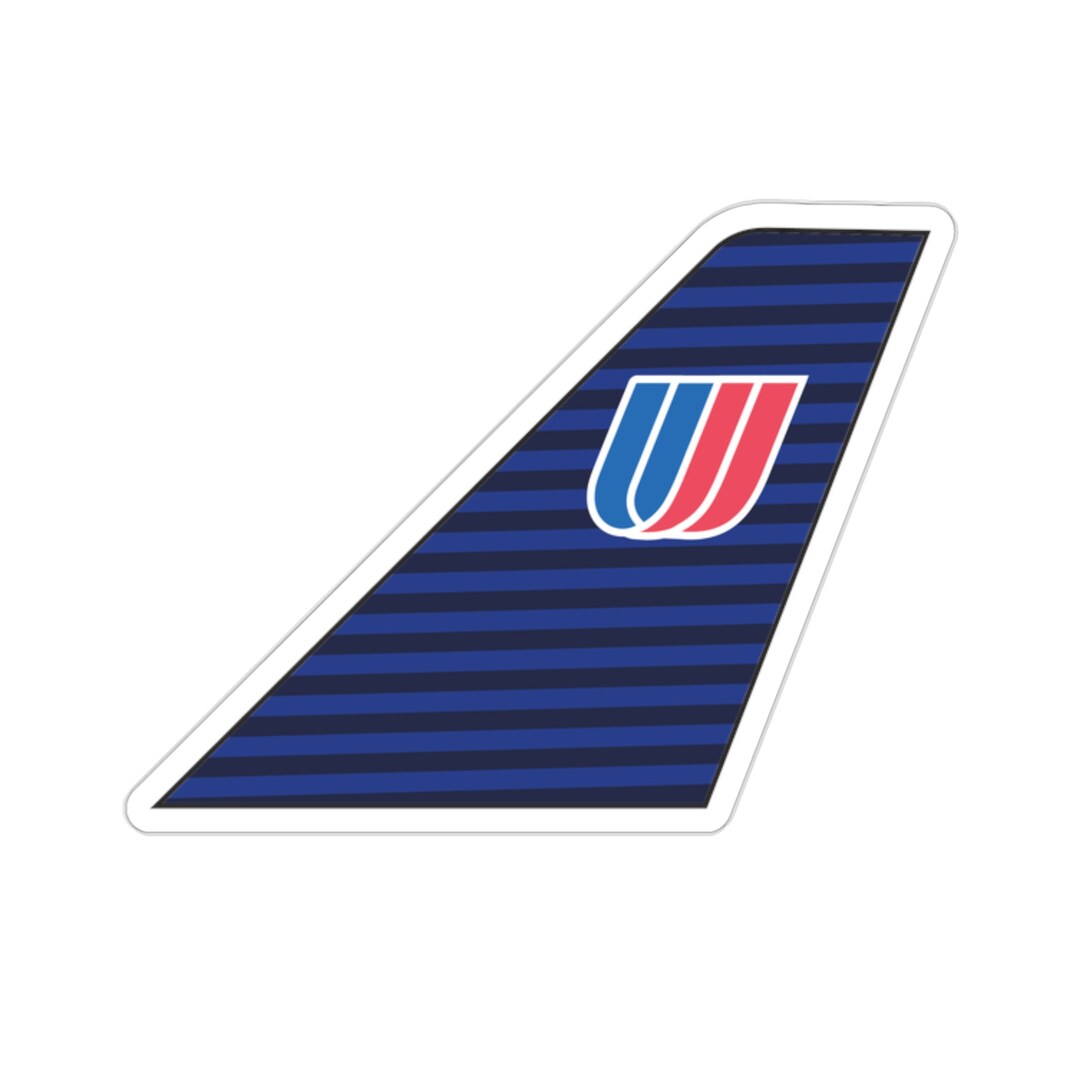 United Airlines - United Airlines Sticker - Vintage Aviation - Airplane ...