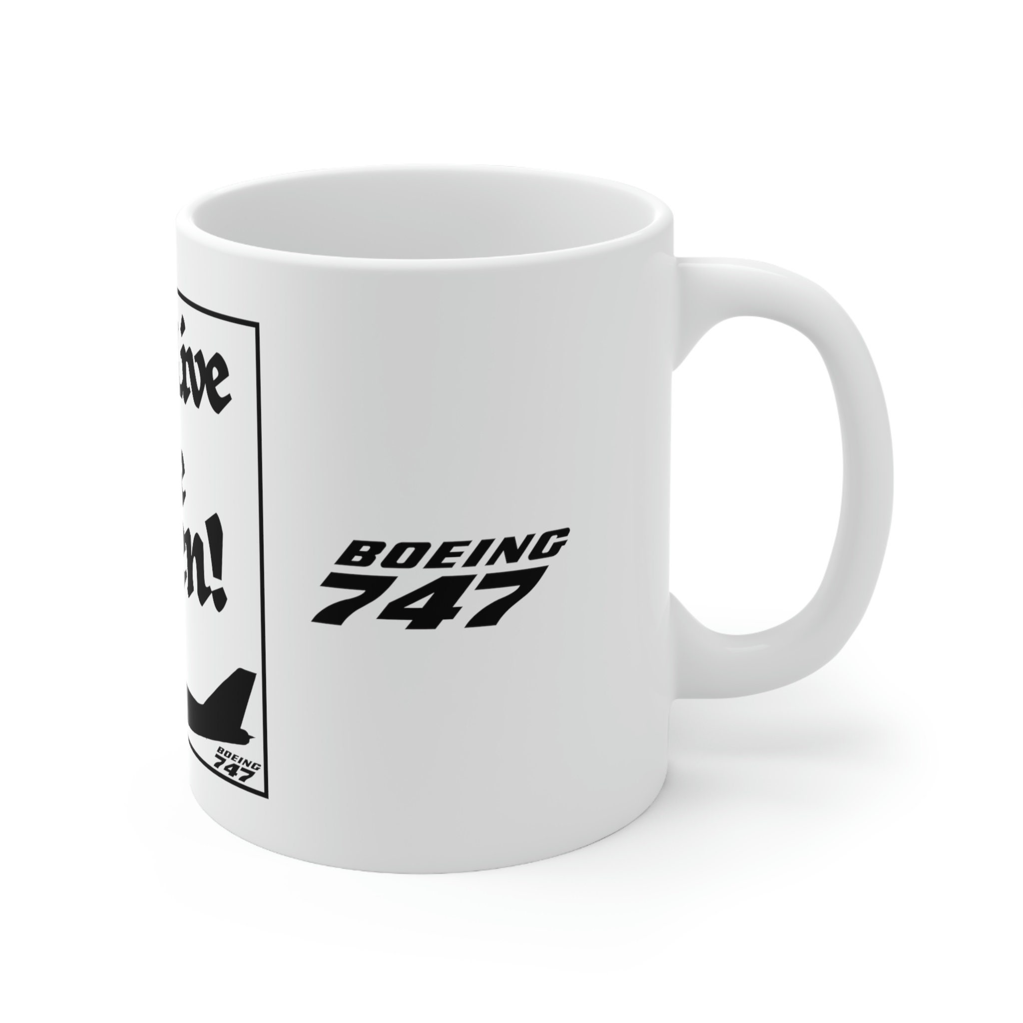 Boeing 747 Mug Pilot Mug Airplane Coffee Mug Vintage - Etsy