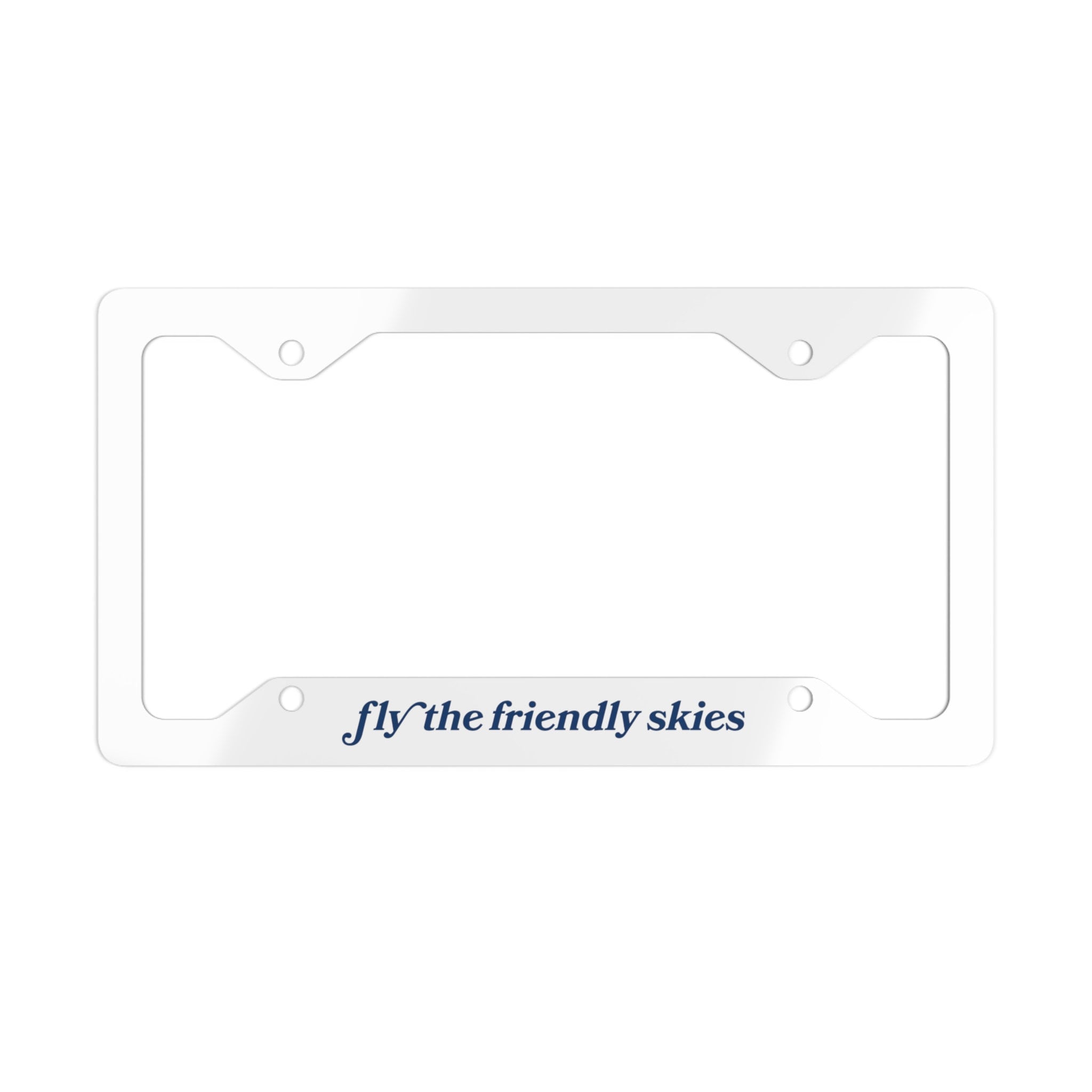 United Airlines / Retro License Plate / Retro License Plate Frame ...