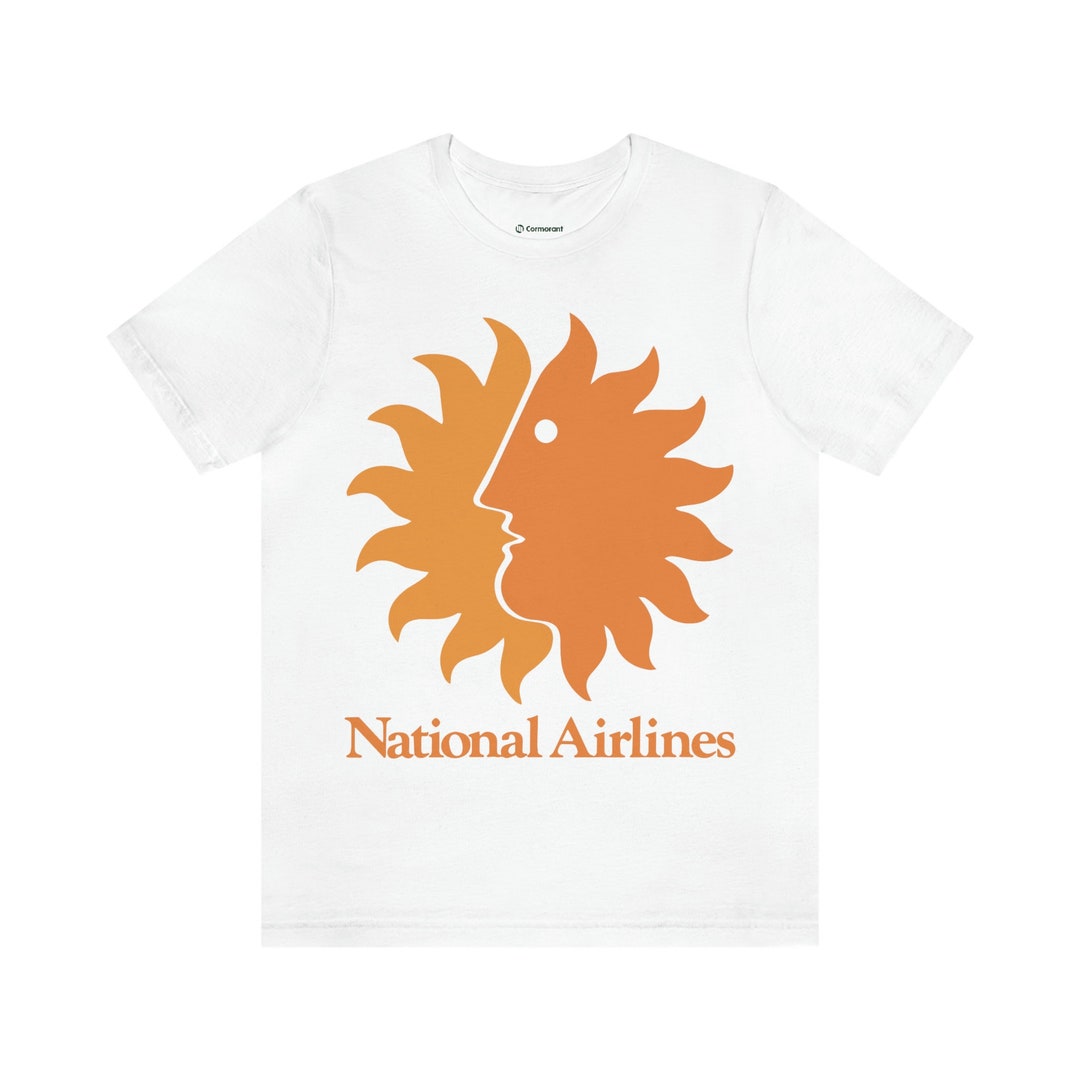 National Airlines Shirt - Vintage Aviation Design - Classic Airline ...