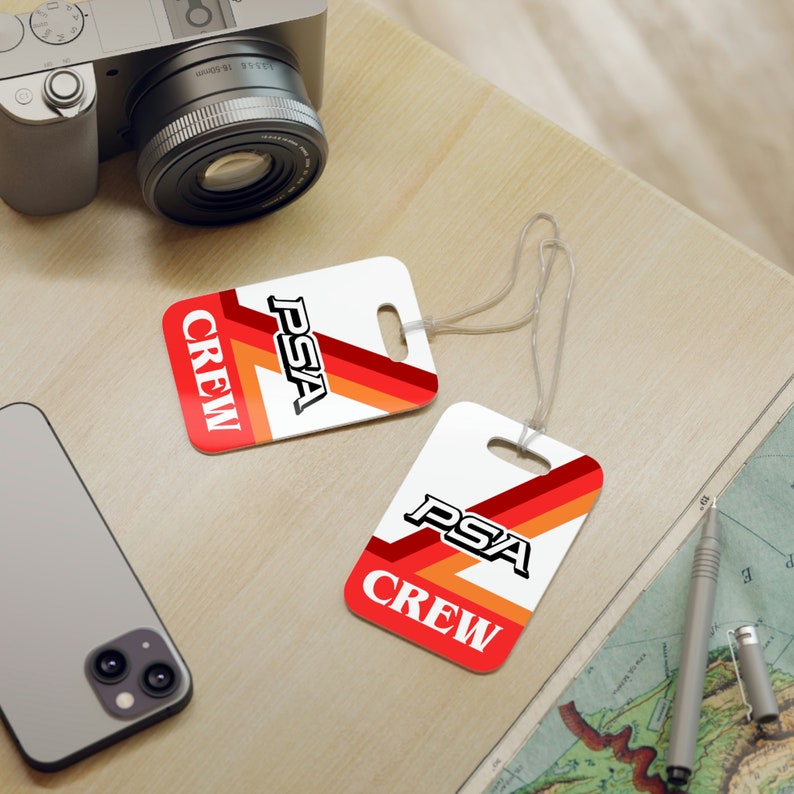 Pacific Southwest Airlines / Crew Luggage Tag / Bag Tag / Travel Tag ...