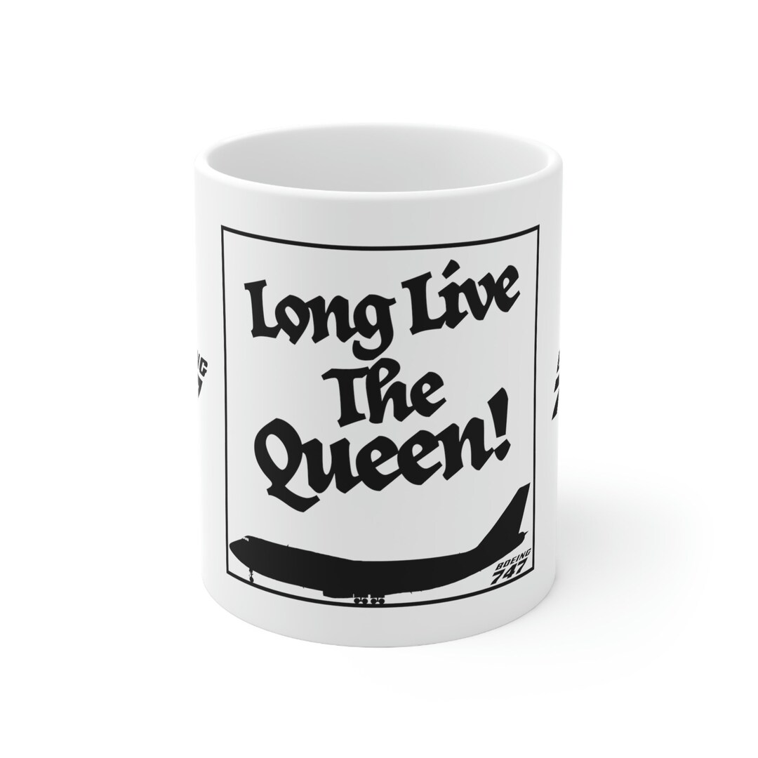 Boeing 747 Mug - Pilot Mug - Airplane Coffee Mug - Vintage Coffee Cup ...