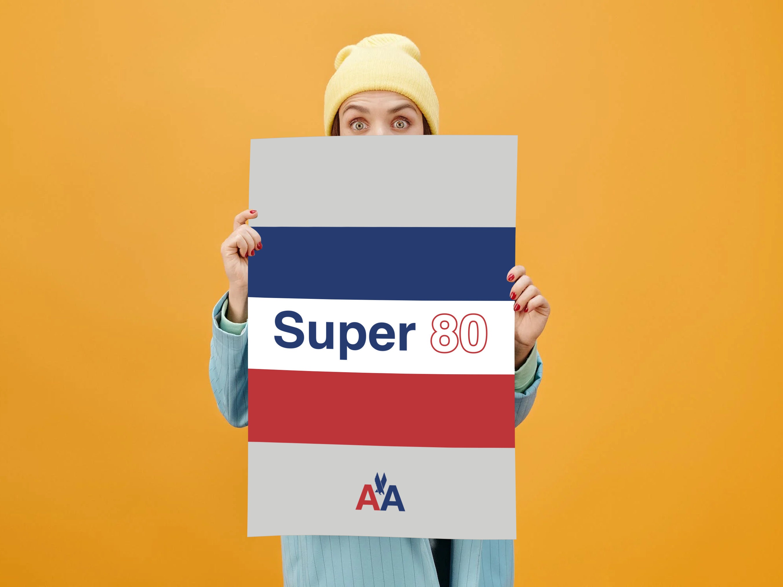 American Airlines - Retro Airplane Livery Art - Mcdonnell Douglas MD-80 ...