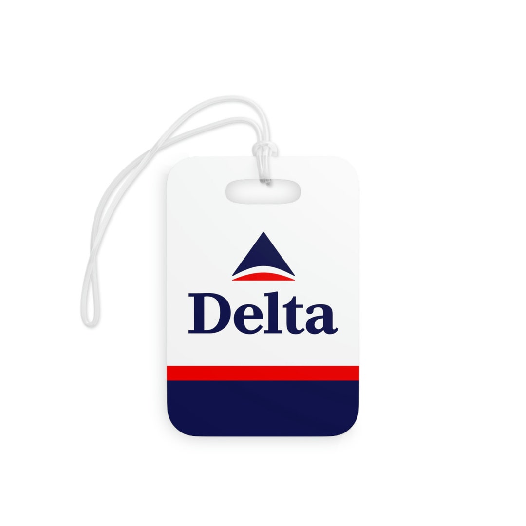 Delta Air Lines / Luggage Tag / Bag Tag / Travel Tag / Pilot Bag Tag ...