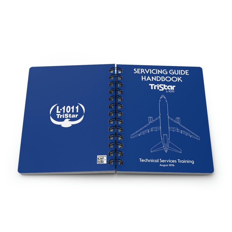 Retro Notebook / Lockheed L-1011 / Aircraft Notebook / Vintage Lined ...
