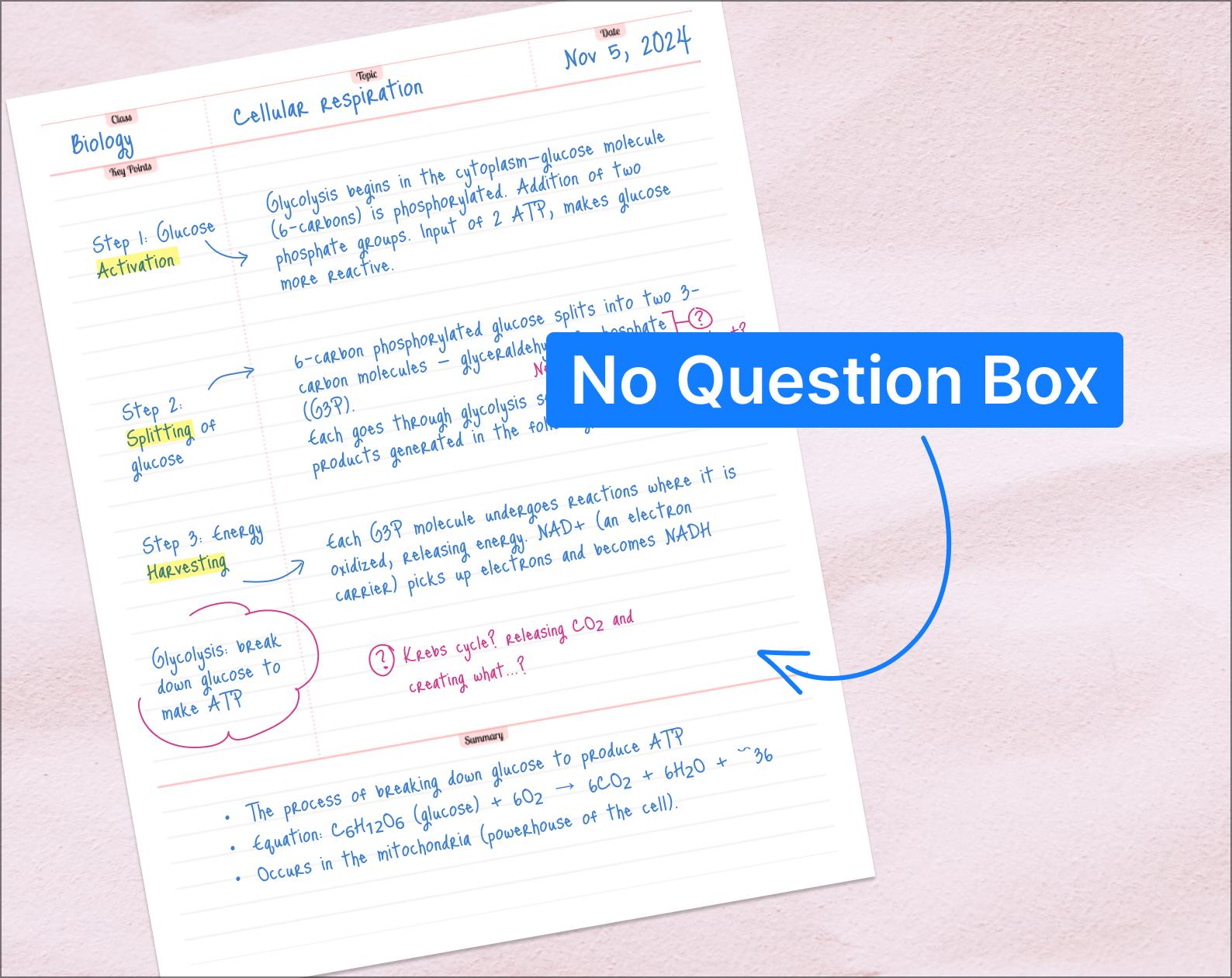 Printable Cornell Notes Template - 60pdfs + 5 Bonus - 5 Pastel Colors ...