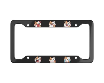 Kawaii License Plate Frame - Etsy