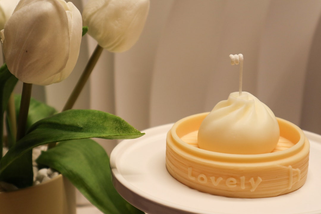 Soup Dumpling Candle Food Candle Cute Candle Asian-inspired Candle ...