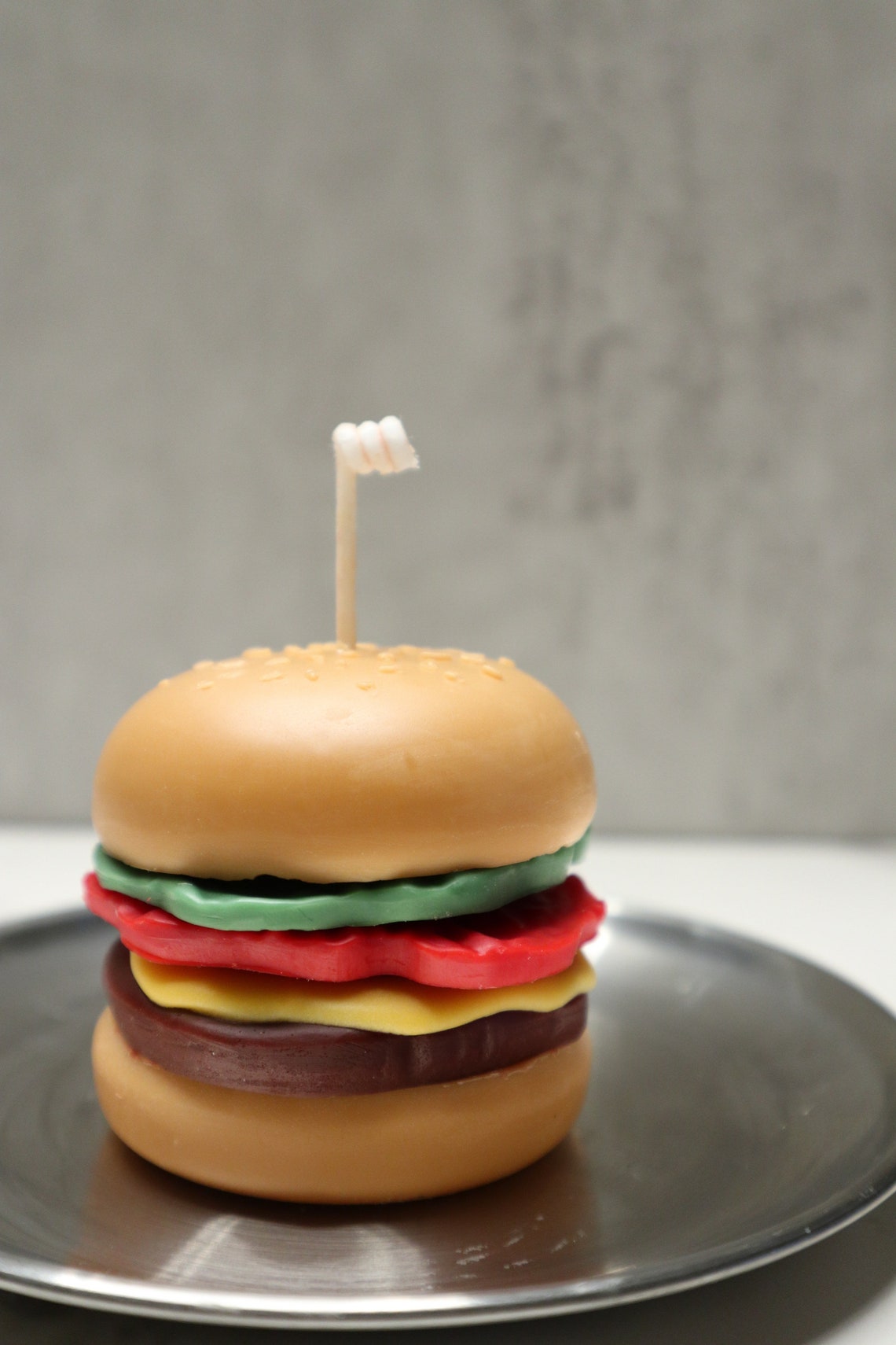 Cheeseburger Candle – Unique Bakery Scented Food Candle, Realistic ...