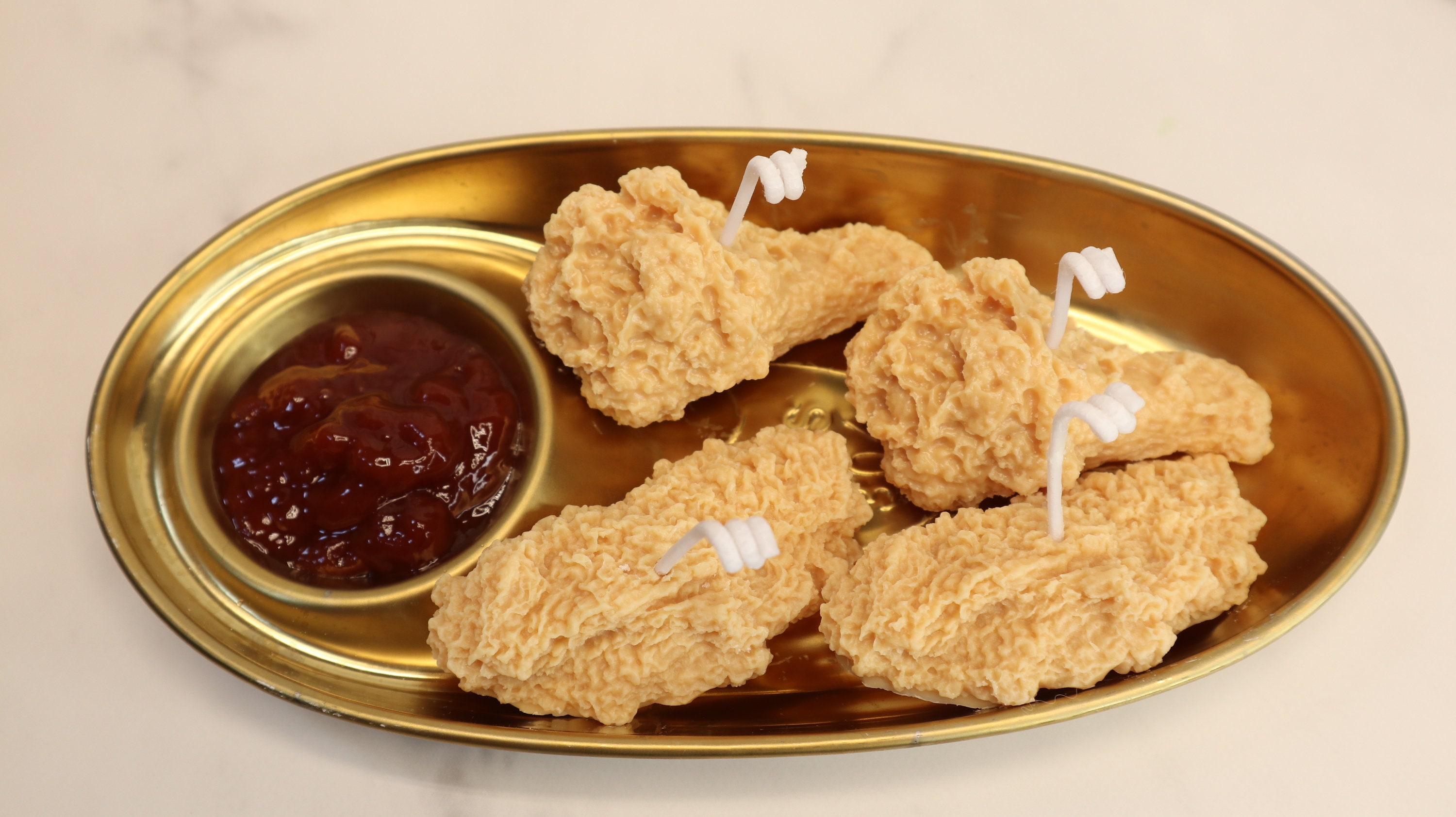 Fried Chicken Scented Candle – Sweet Mandarin & Chili Pepper Scented ...