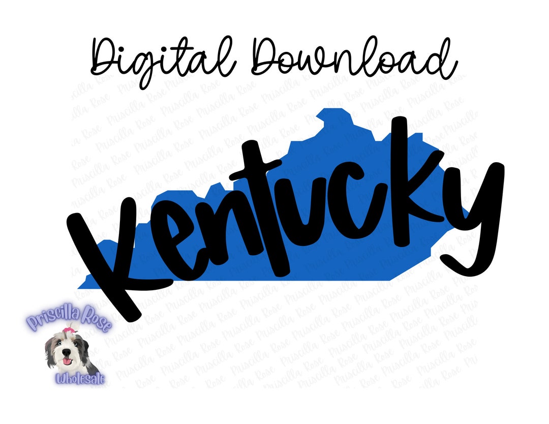 Kentucky State PNG Digital Downloads - Etsy