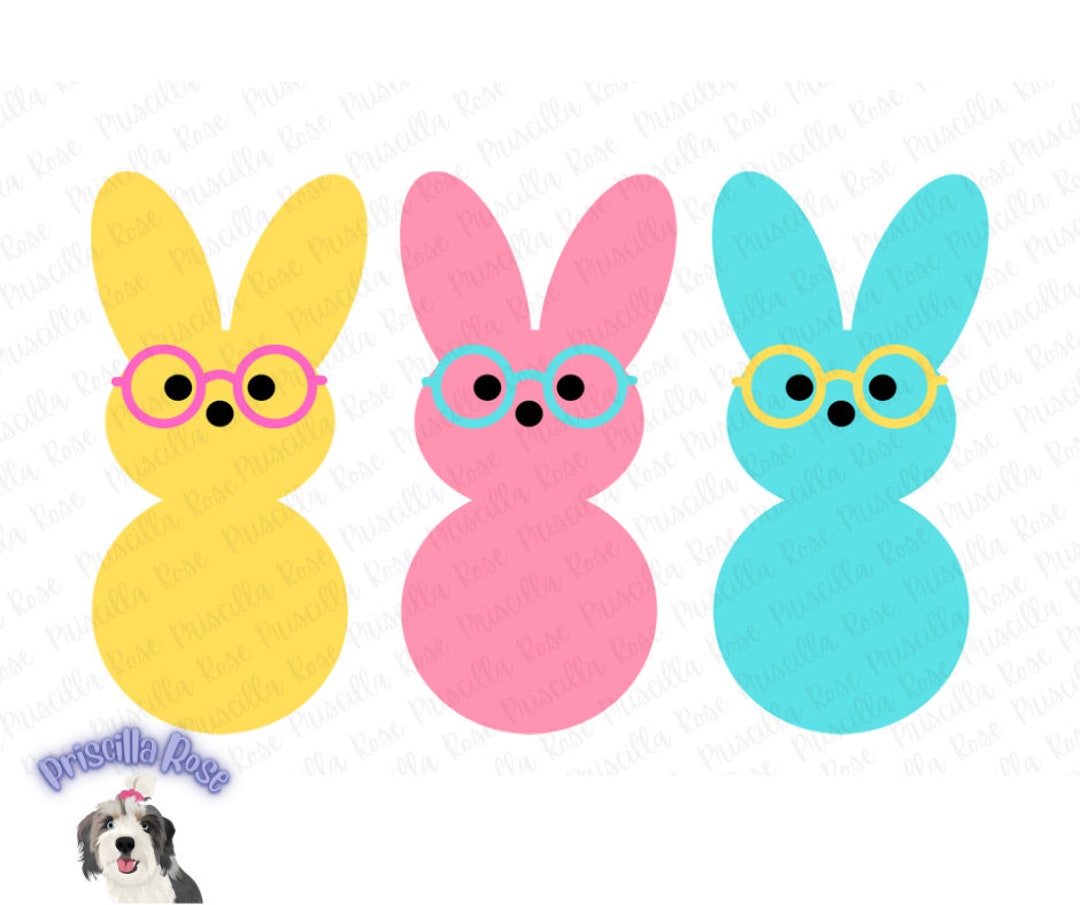 Peeps SVG JPG PNG Digital Download Easter Cut File - Etsy Australia