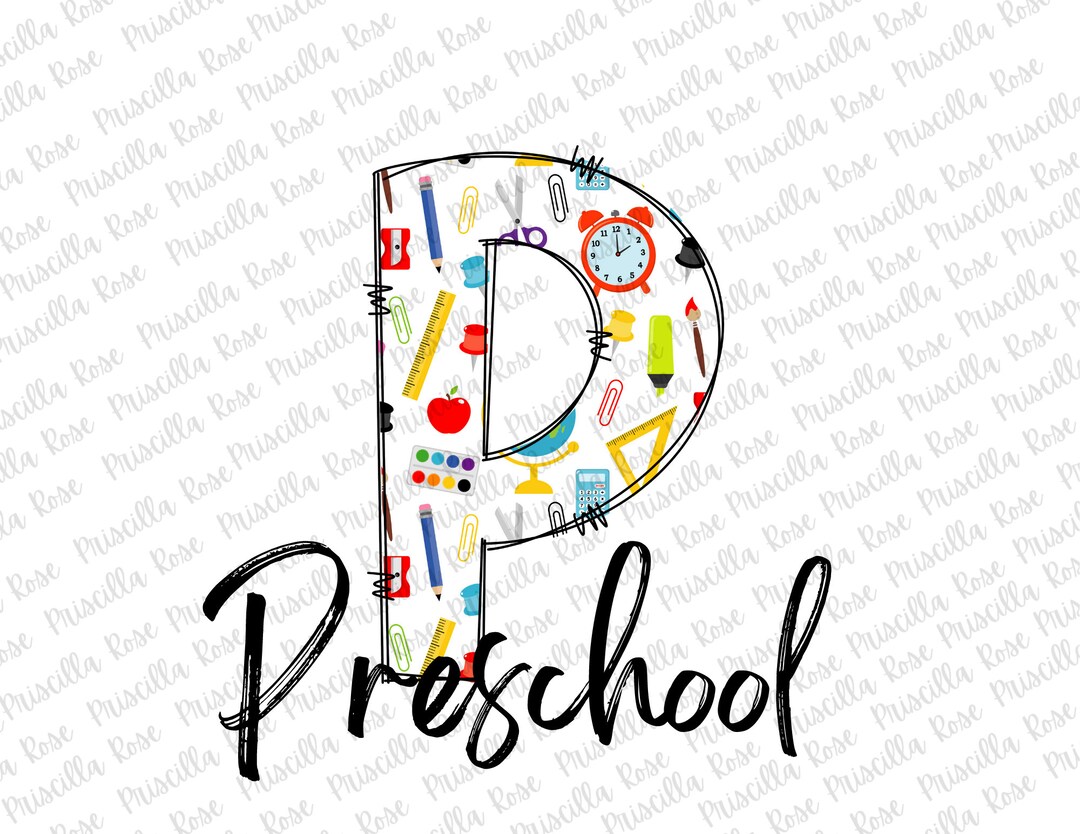 Preschool SVG / JPG / PNG / Preschool Svg File / First Day of School ...