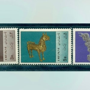 Reza Shah and Mohammad Reza Pahlavi Old Rare Stamps - Etsy