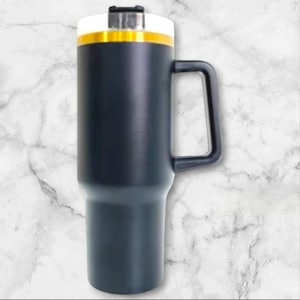 WALLEN Tumbler Cup Permanent Laser Engraved Large 40oz With Handle Lid ...