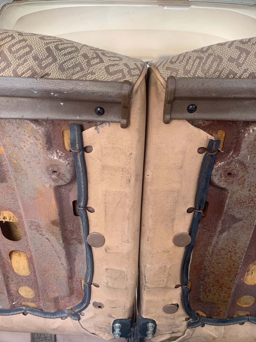 1st Gen 4runner Rear Seat SR5 Trim End Pieces FULL SET (1984, 1985 ...