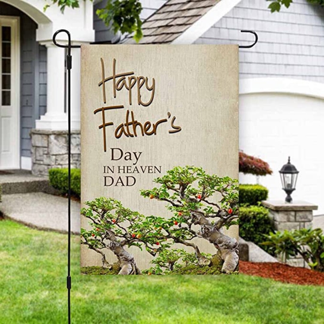 Bonsai Happy Father's Day in Heaven Personalized - Etsy