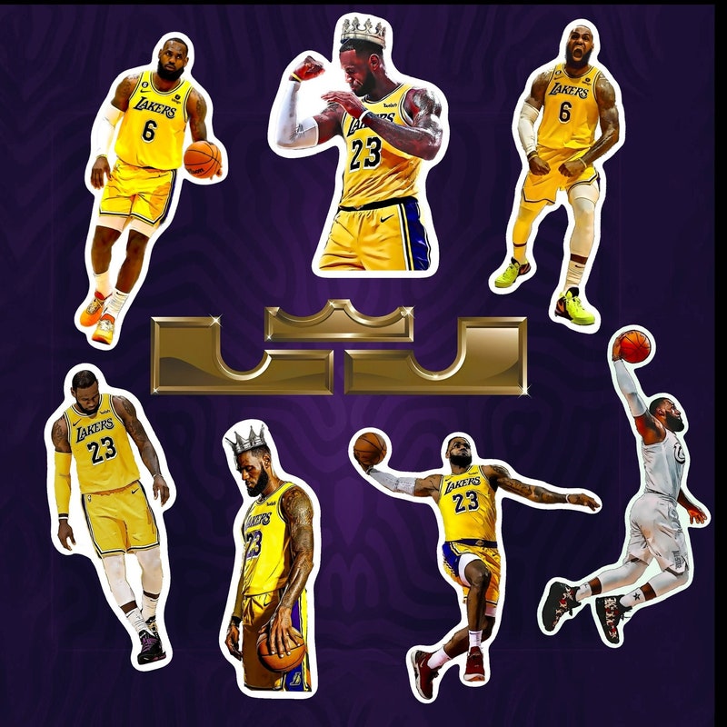 Lakers Stickers - Etsy