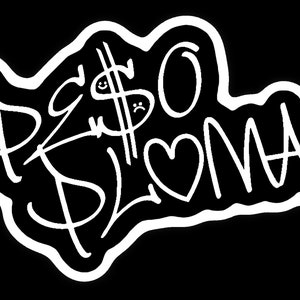 Peso Pluma Stickers, Waterproof Vinyl | La Doble P - Etsy