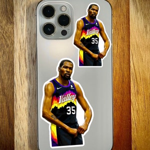 Kevin Durant Sticker Pack Waterproof, Durable, for Laptop, Bottles, OKC ...