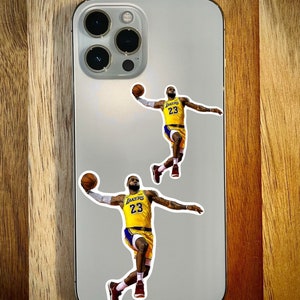 Lebron James Sticker Pack Waterproof, Durable, Custom, Dunking, Los ...