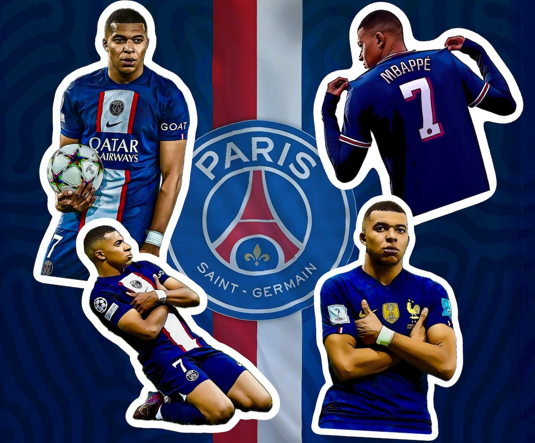 Kylian Mbappé Sticker Waterproof, Durable, Custom - Etsy